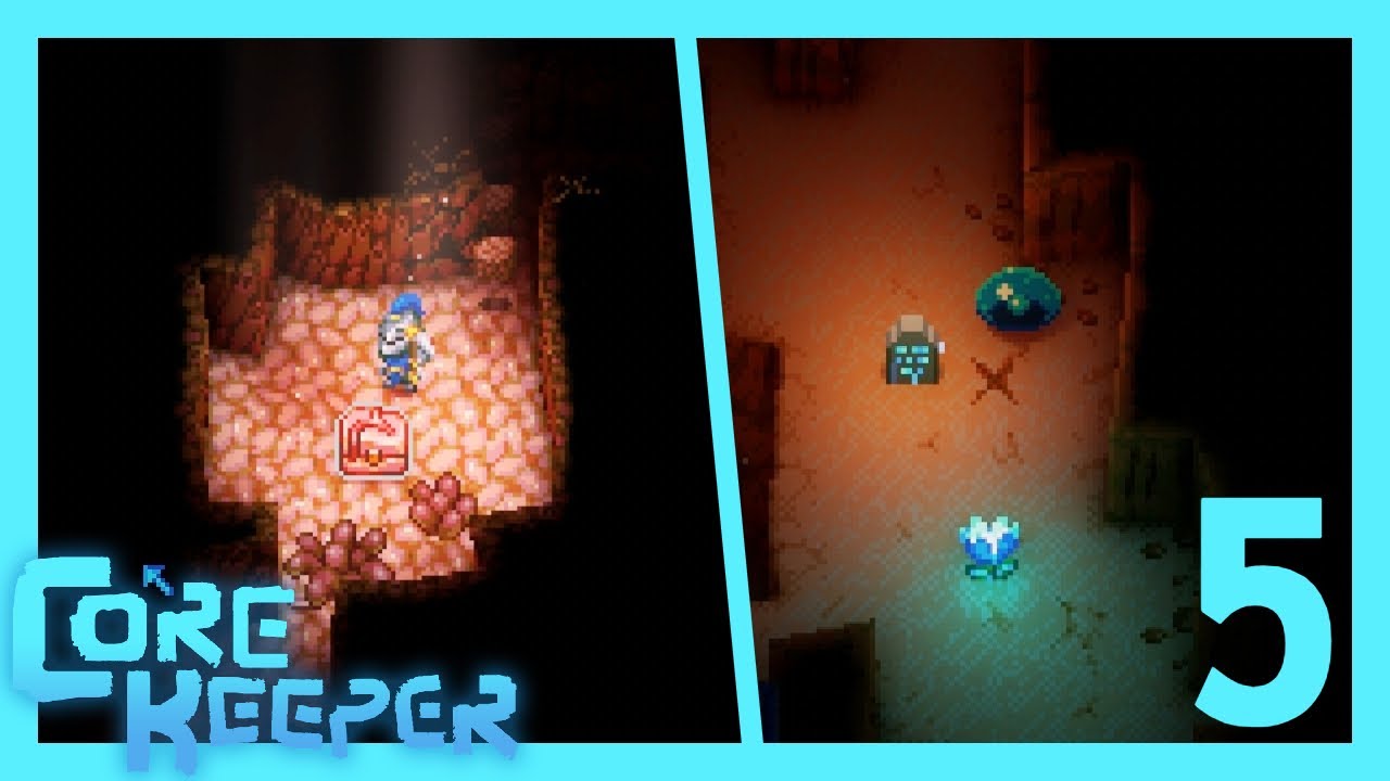 Flesh Like Biome & Crazy Dangerous Slime - Part 5 (Core Keeper) - YouTube