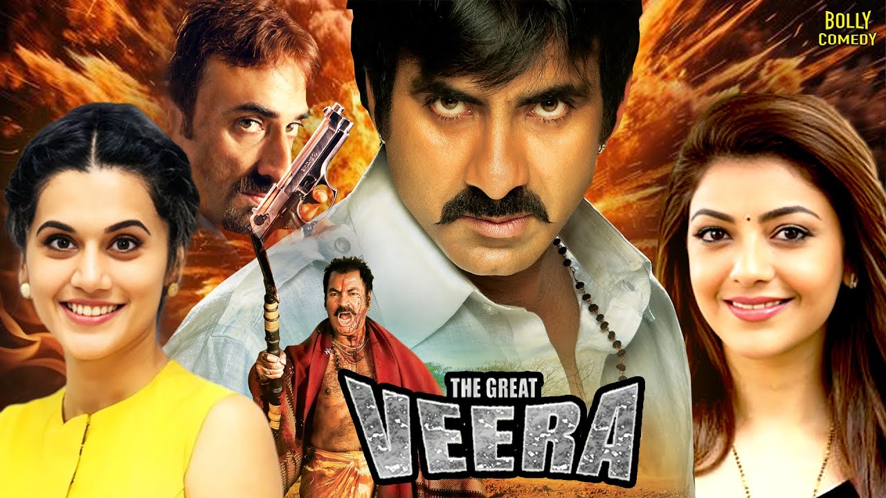The Great Veera | Hindi Dubbed Movies | Ravi Teja, Taapsee, Kajal ...