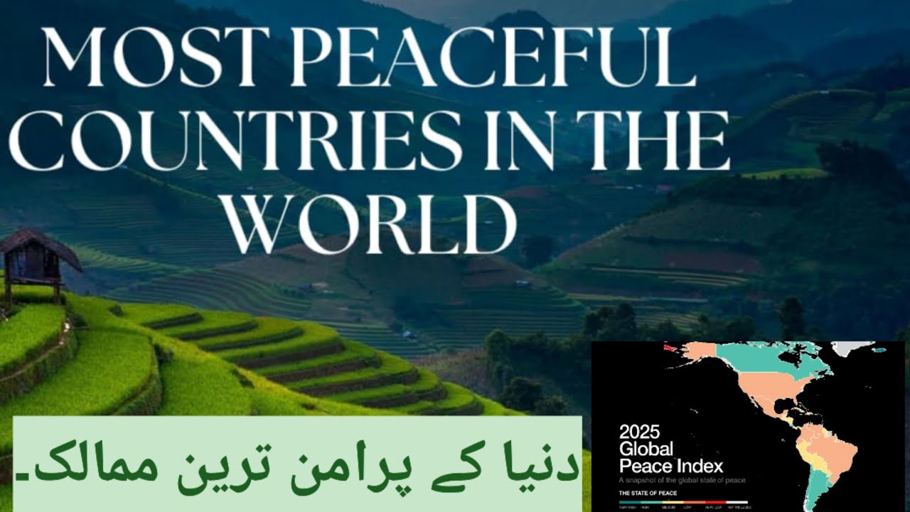 Most Peaceful Countries in the World | 2025 Global Peace Index Report ...