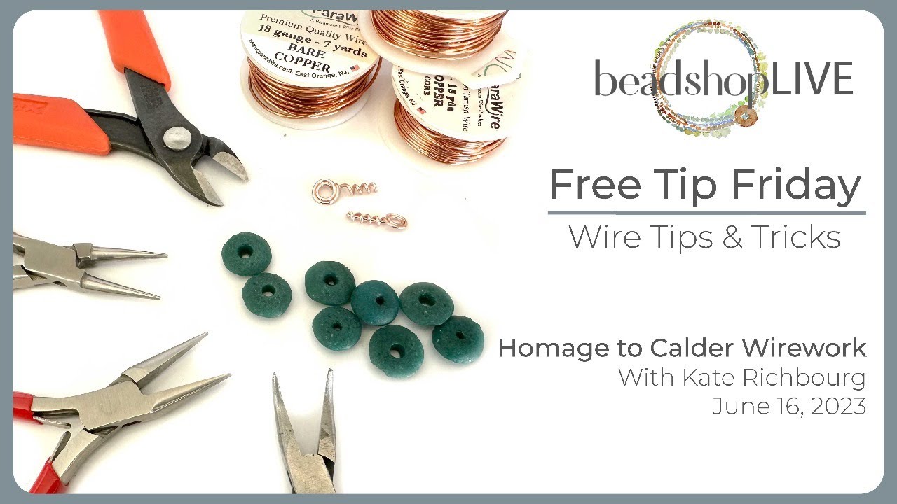 Free Tip Friday: Kate Creates with Wire - YouTube