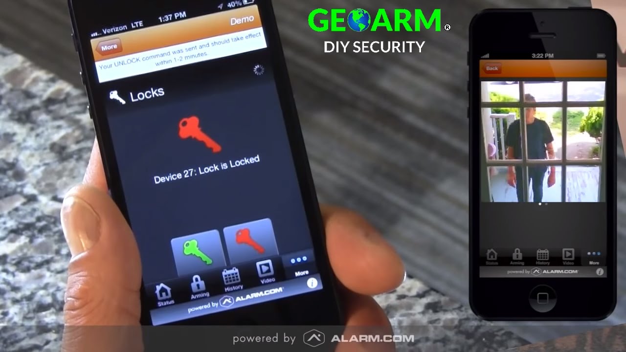 Alarm.com Wireless Video Monitoring Solutions - YouTube