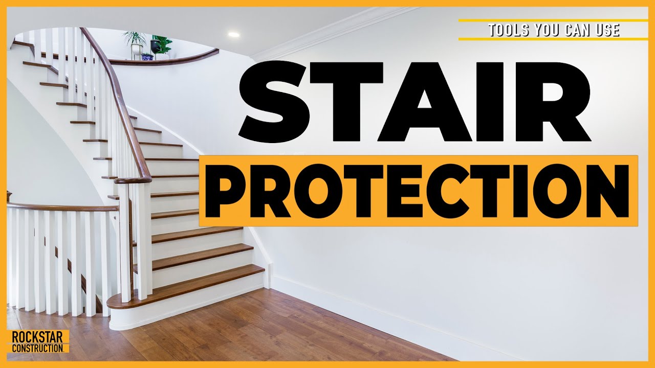 Tools You Can Use: Stair Protectors - EASY Way to Protect Wood Stairs ...