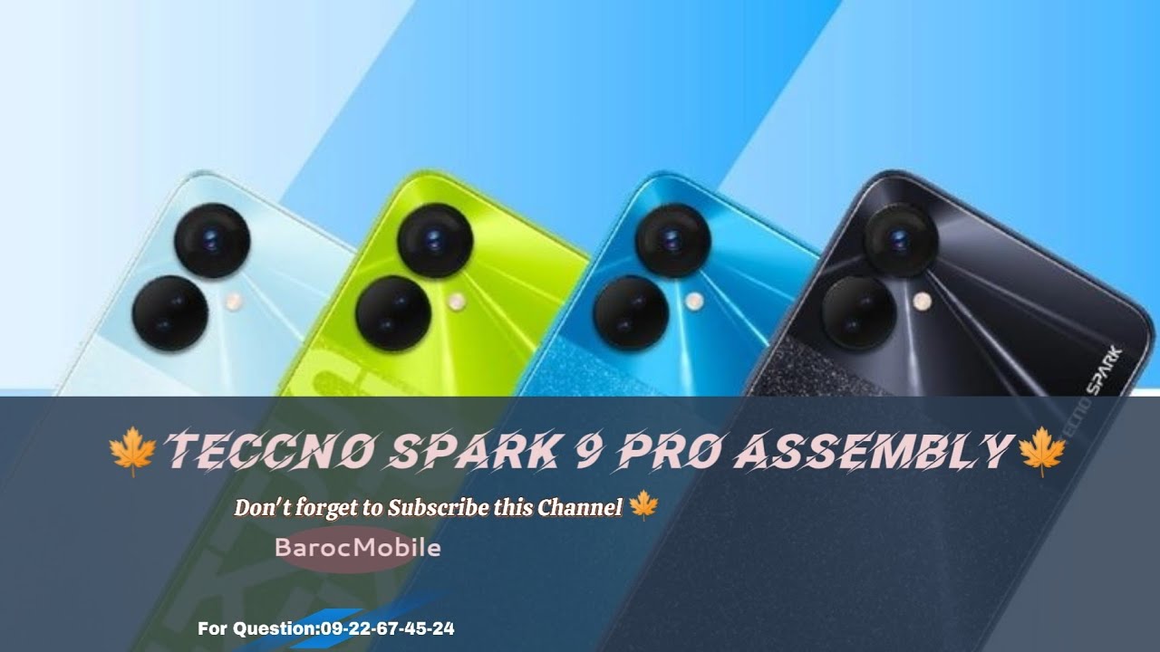 Tecno Spark 9Pro Disassembly Teardown Repair Video Rivew - YouTube