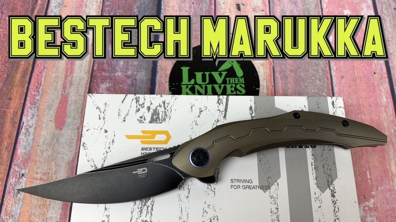 Bestech Marukka / includes disassembly/ Kombou design - YouTube
