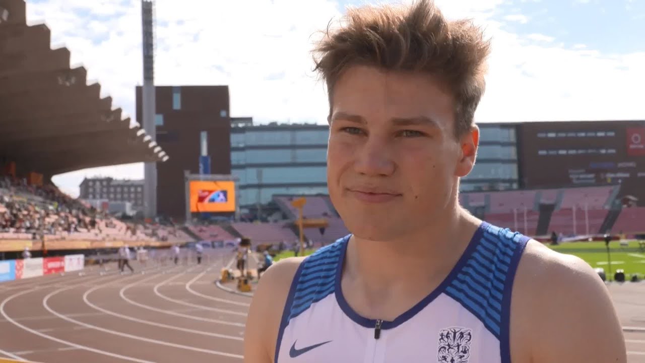 IAAF World U20 Tampere – Joshua Zeller GBR 110M Hurdles Heat 3 - YouTube
