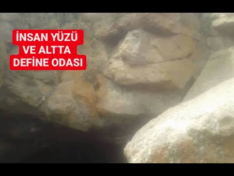 İNSAN YÜZÜ DEFİNE VE MEZAR ODASI GİRİŞİ