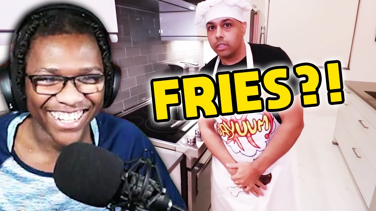 DashieXP "GHETTO CHEF 7!: BURGERS & FRIES!" REACTION - YouTube