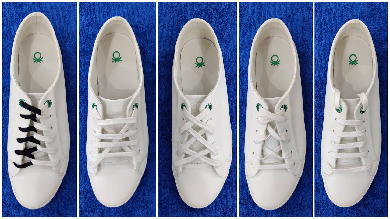 5 Different Shoe Lace styles you must try | 5 Creative Ways To Tie Shoe ...