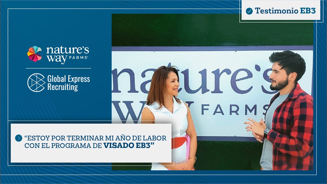 Hablamos con uno de nuestros aplicantes del EB3 PROGRAM en EE. UU ...