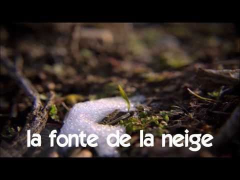 تعلم مفردات اللغة الفرنسية # la fonte de la neige