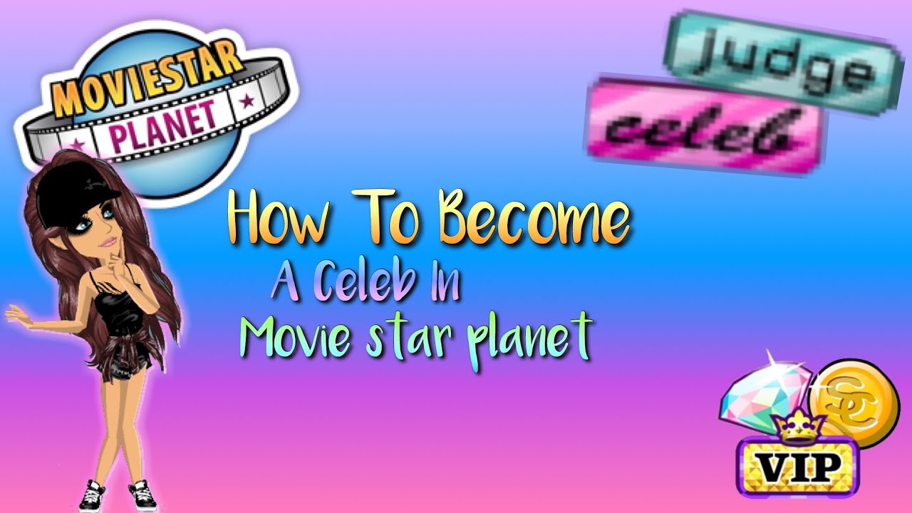 How to become a celeb in Msp - YouTube