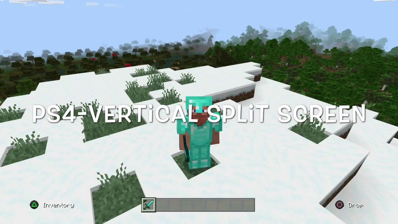 PS4 How to change split screen from horizontal to vertical and vice ...