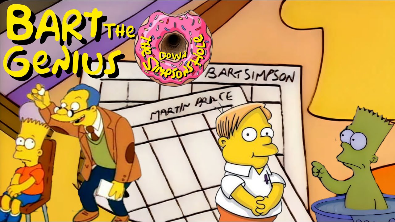 Down The Simpsons Hole: Bart The Genius - YouTube