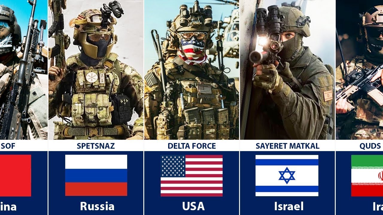 The World’s Most Elite Special Forces by Country | "Elite Warriors of ...