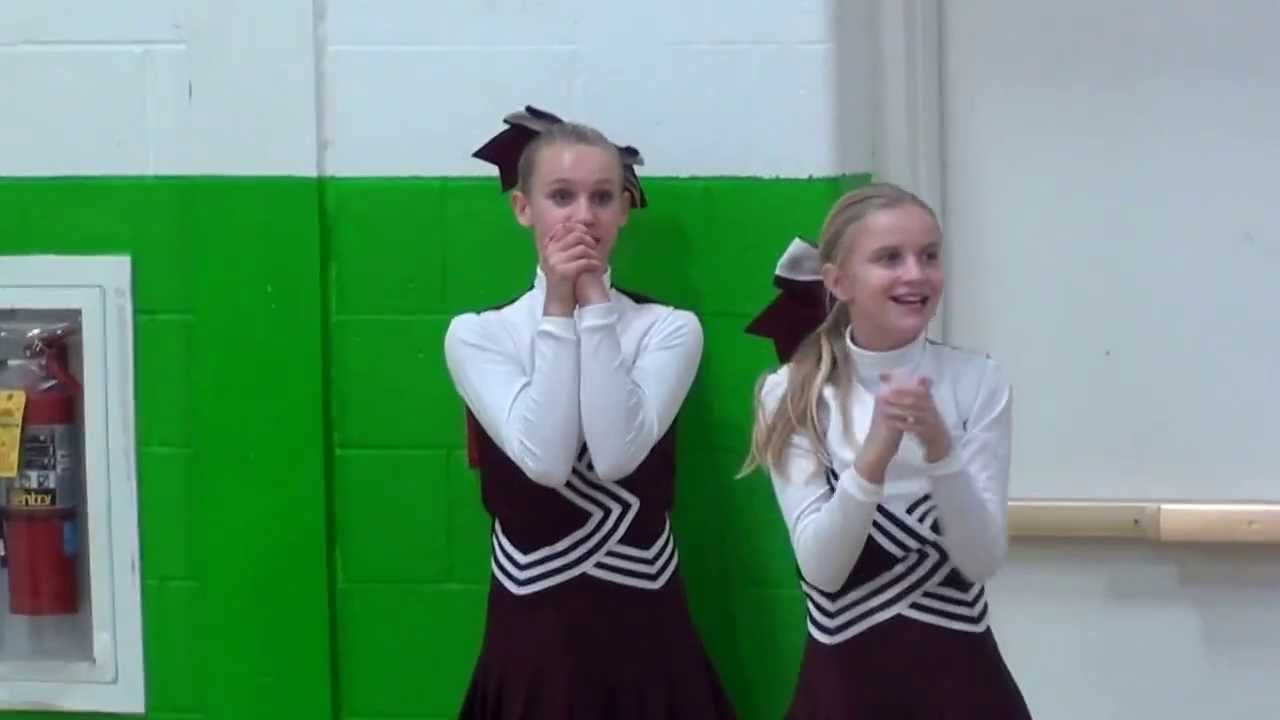 Rockridge Rockets Jr High Cheer 2013 - YouTube