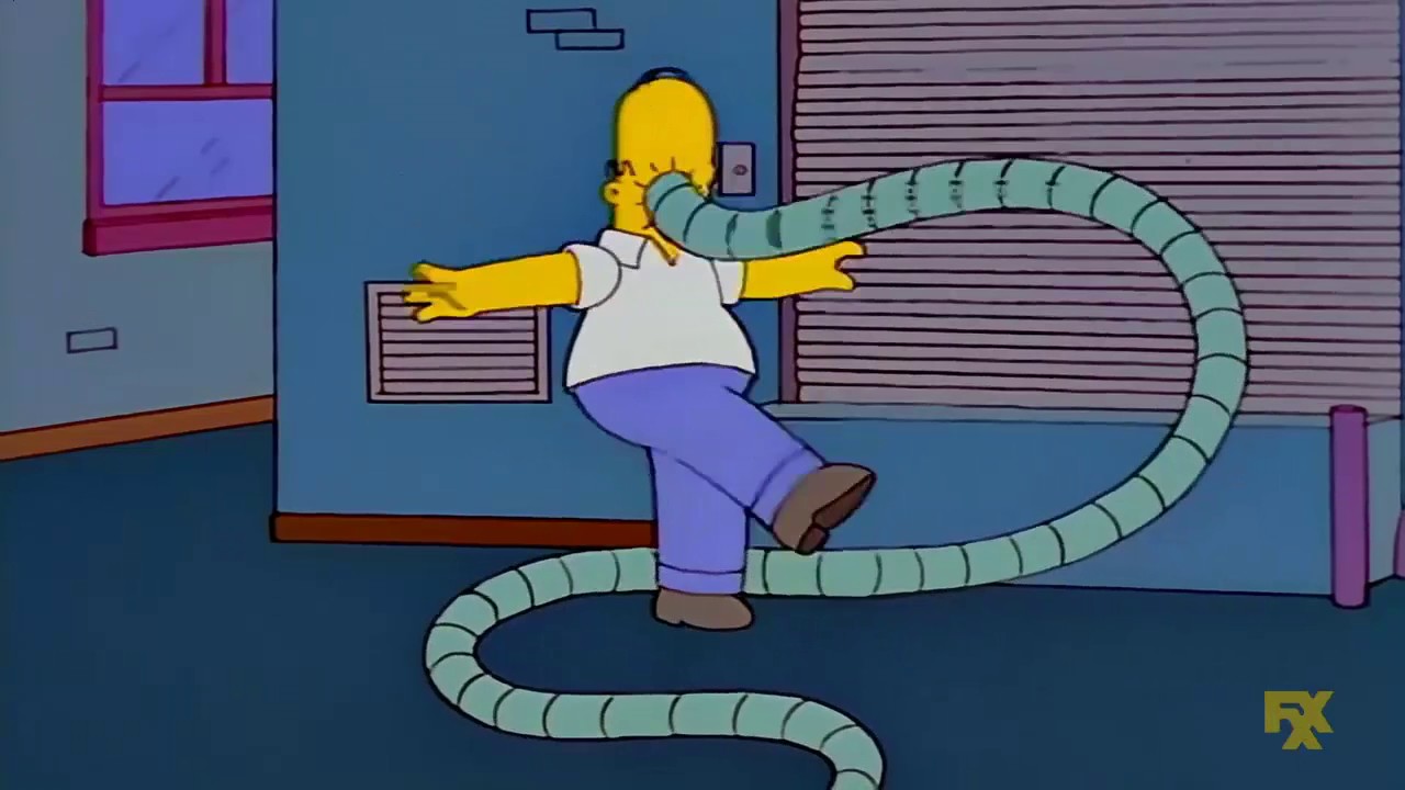 Homero y la aspiradora - Los Simpson HD - YouTube