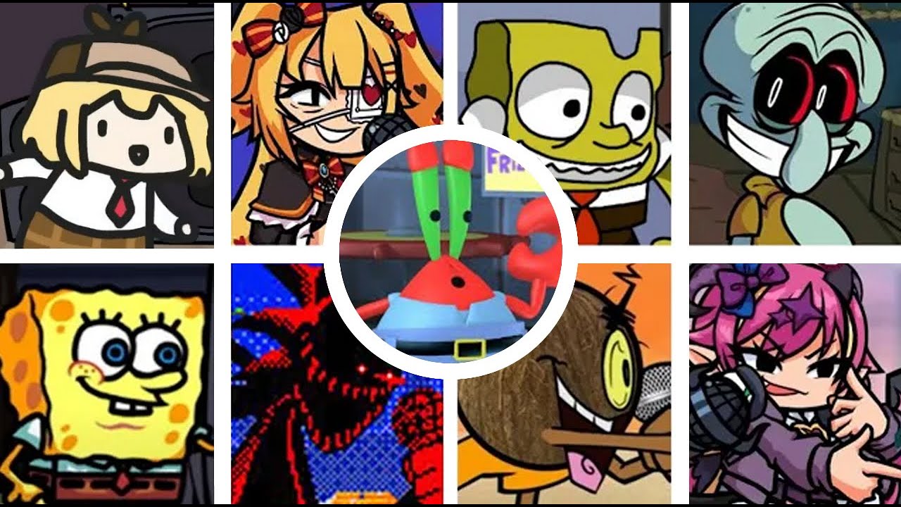 FNF - Cannibalism but every turn a different character sings (MCM ...