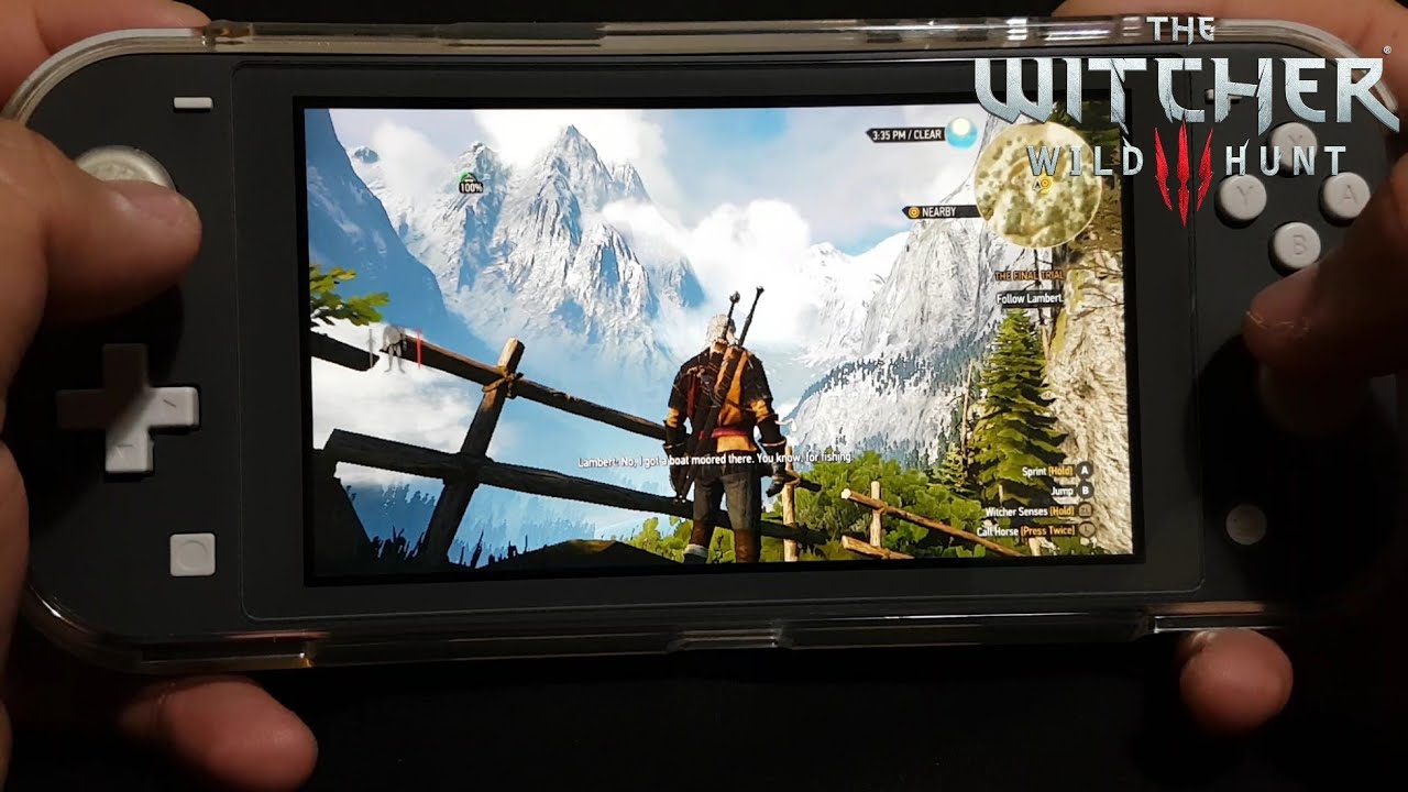 Witcher 3 Wild Hunt on Nintendo Switch Lite Part 40 - YouTube