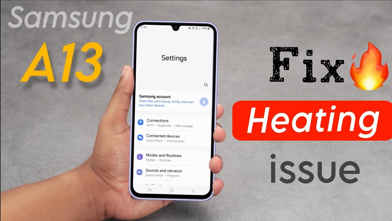 Fix Heating Issue in Samsung Galaxy A13 Problem | Galaxy A13 Phone ...