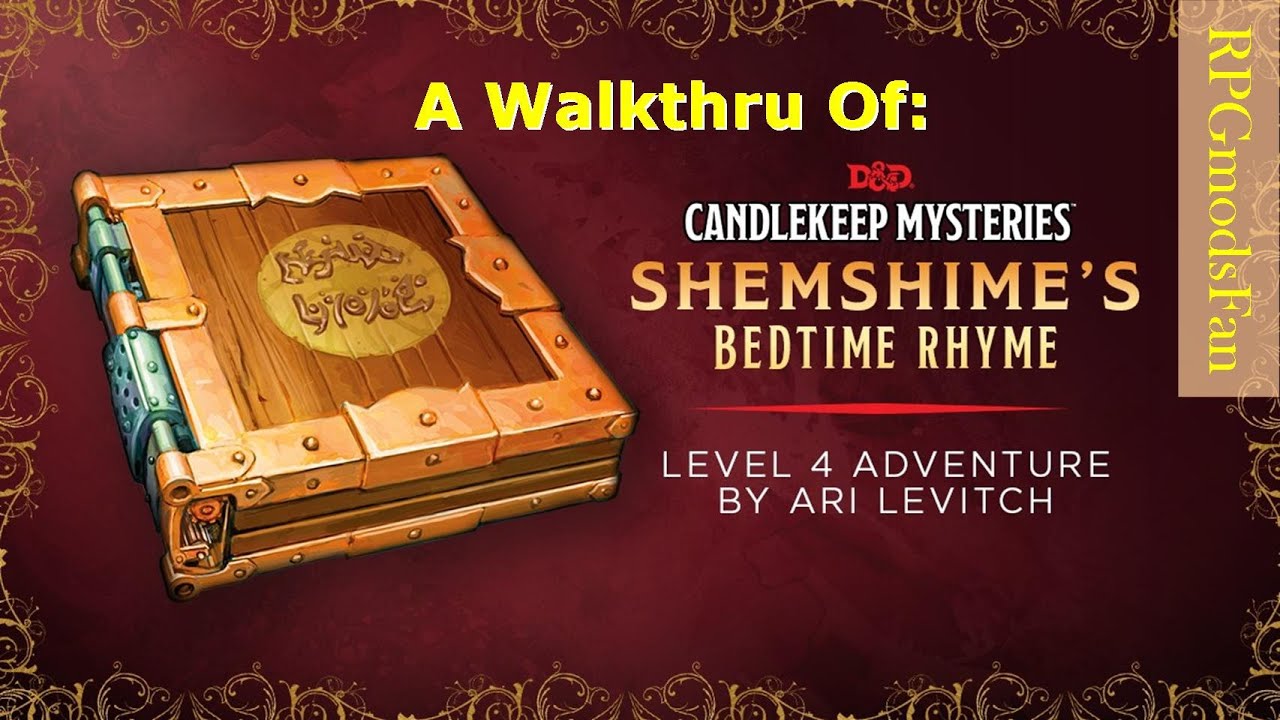 Shemshime's Bedtime Rhyme (DM Guide) [ RPGmodsFan ] - YouTube