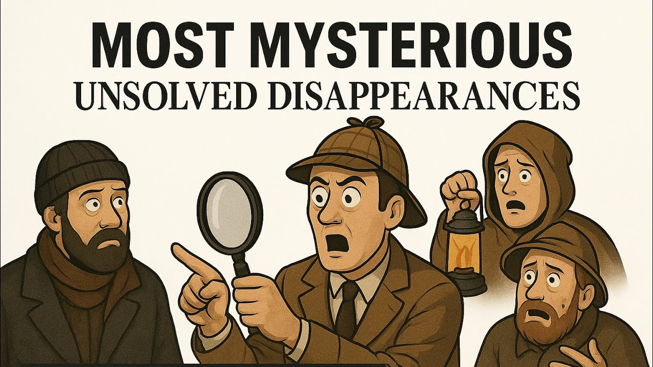 MOST MYSTERIOUS Unsolved Disappearances in History (8 Terrifying Cases ...