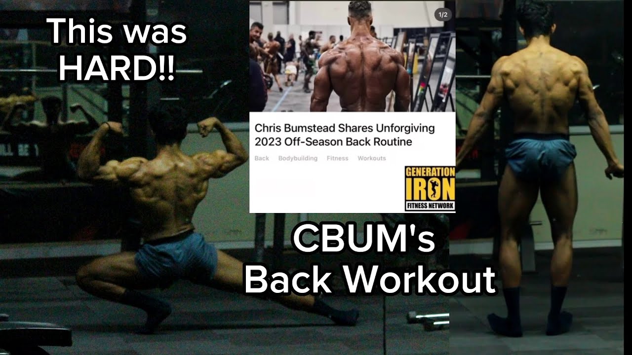 This will leave you SORE!! Champion's back workout. Detailed ...