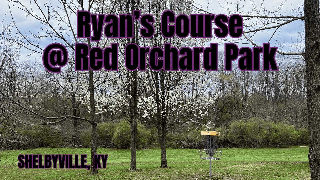 Disc Golf Course Review of Ryan's Course@ Red Orchard Park ...