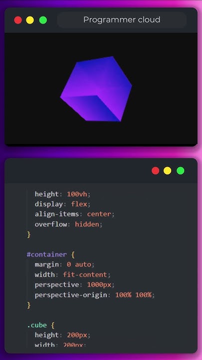 3d Cube Design With Html And Css 📦🔥🔥 Shorts Youtube