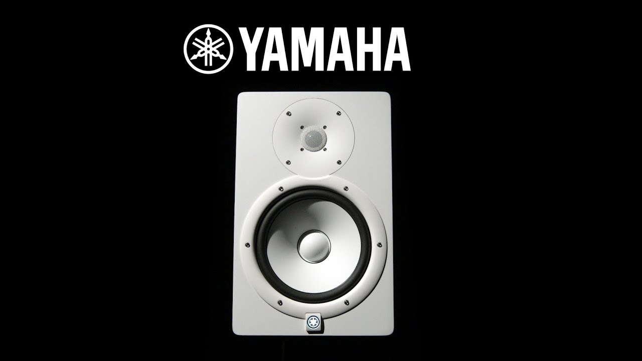 Yamaha HS8 Full-Range Studio Monitor, White | Gear4music - YouTube