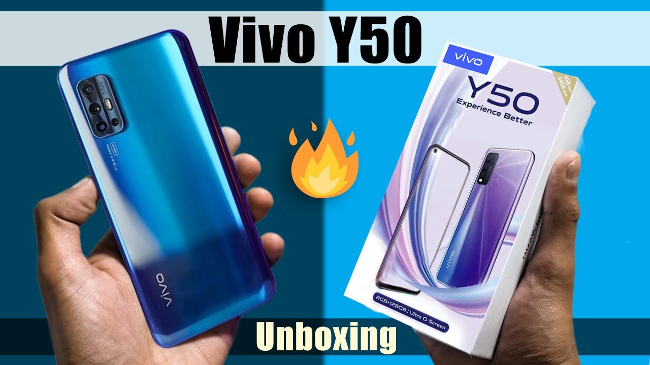 Vivo Y50 Unboxing & First Look 🔥🔥🔥 - YouTube
