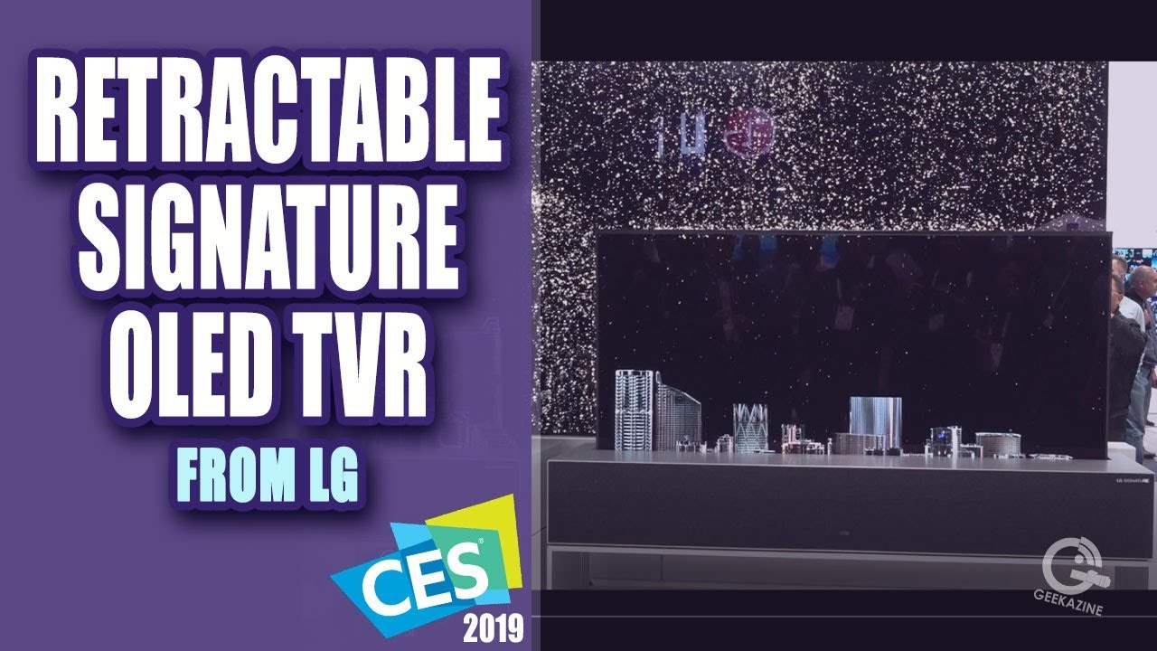 LG Signature Retractable OLED TVR - YouTube