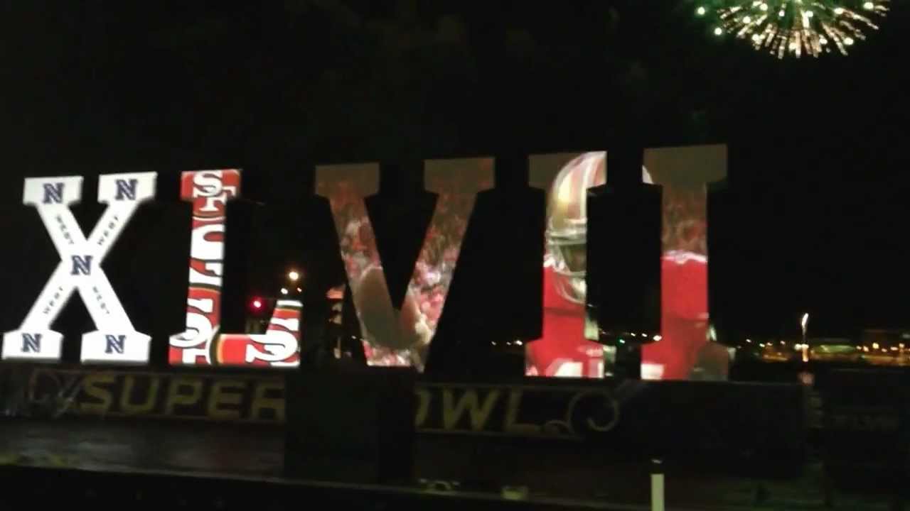 The Super Bowl XLVII Roman Numerals - YouTube