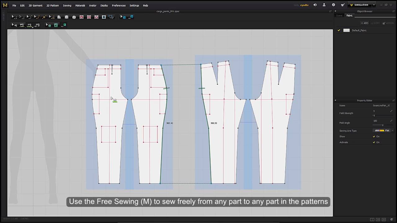 Marvelous Designer tutorial, CG clothes creation, Part 2 - YouTube