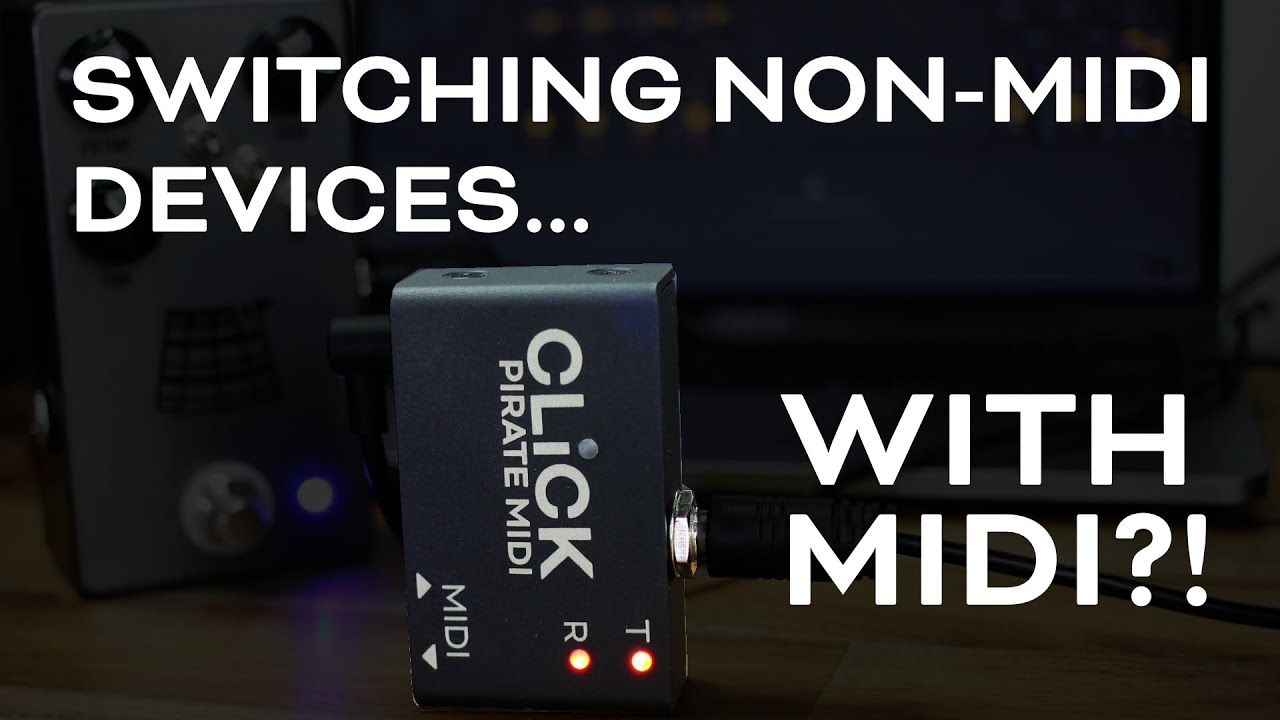 The MIDI Switching Interface You Need! - CLiCK by PIRATE MIDI - YouTube