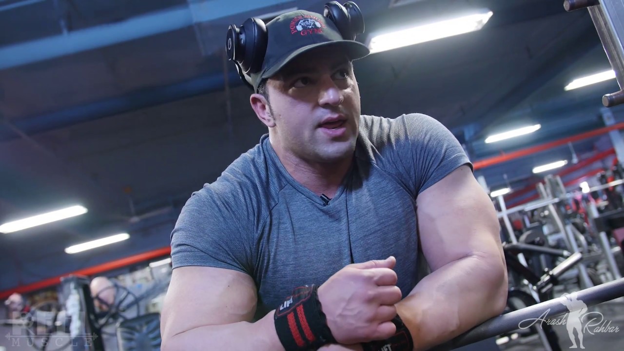 Classic Physique Pro Arash Rahbar Arm Day - 15 weeks out of Olympia ...