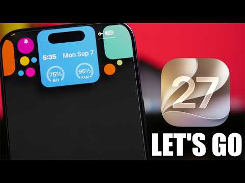 iOS 27 FINALLY !