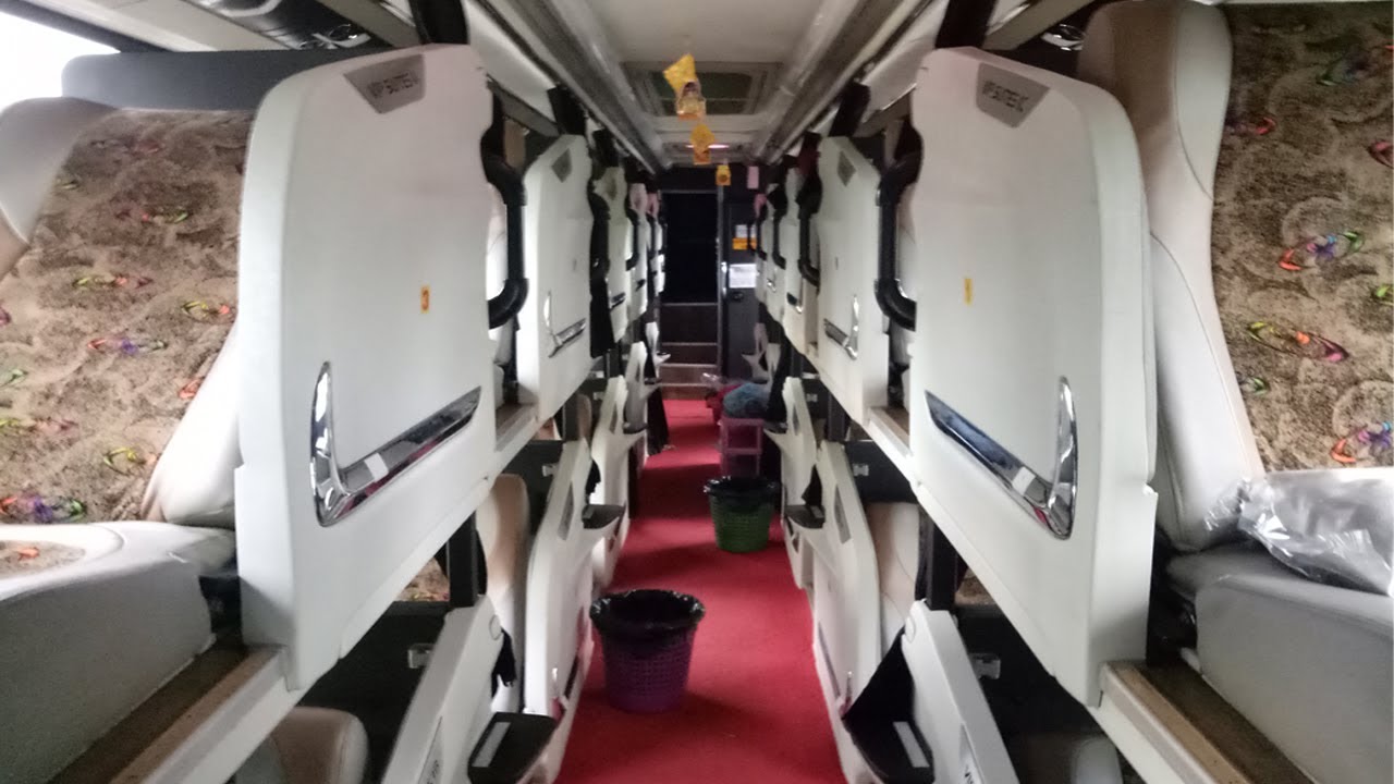 HOTEL BERJALAN VIP SUITE CLASS SLEEPER BUS FULL REBAHAN - YouTube