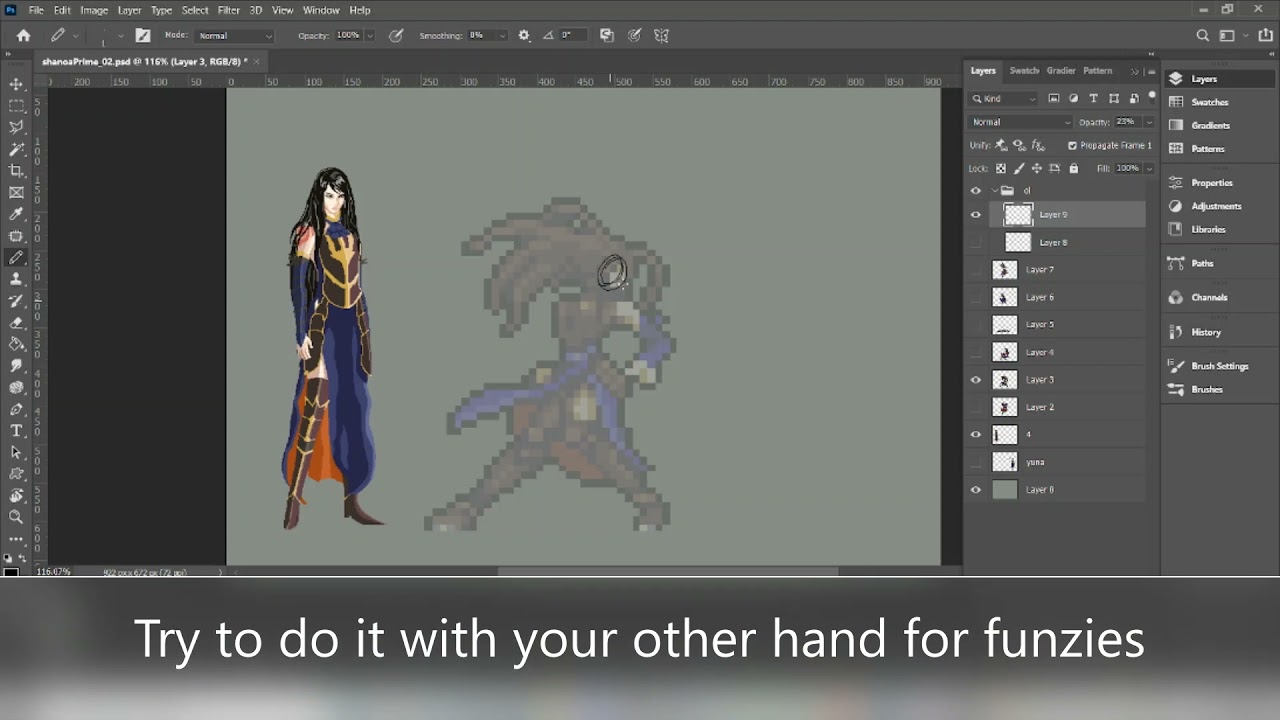 MUGEN - How to Make HD Characters Part 7 - YouTube