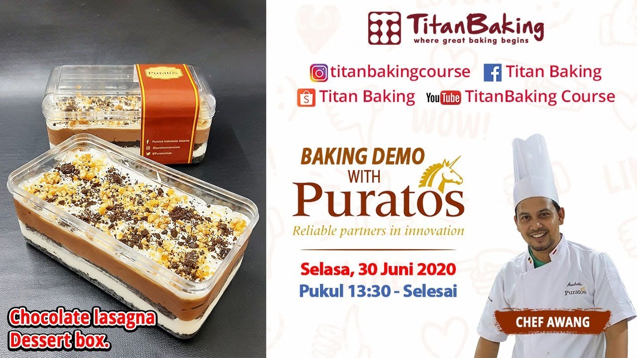 Live Baking Demo with Puratos - YouTube