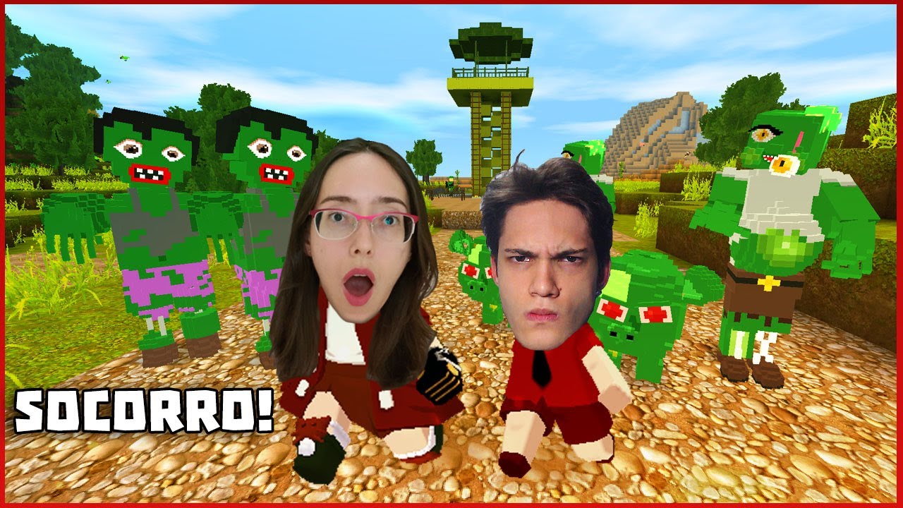 O vírus transformou as pessoas em ZUMBI | Mini World Zombie #01 (NOVA ...