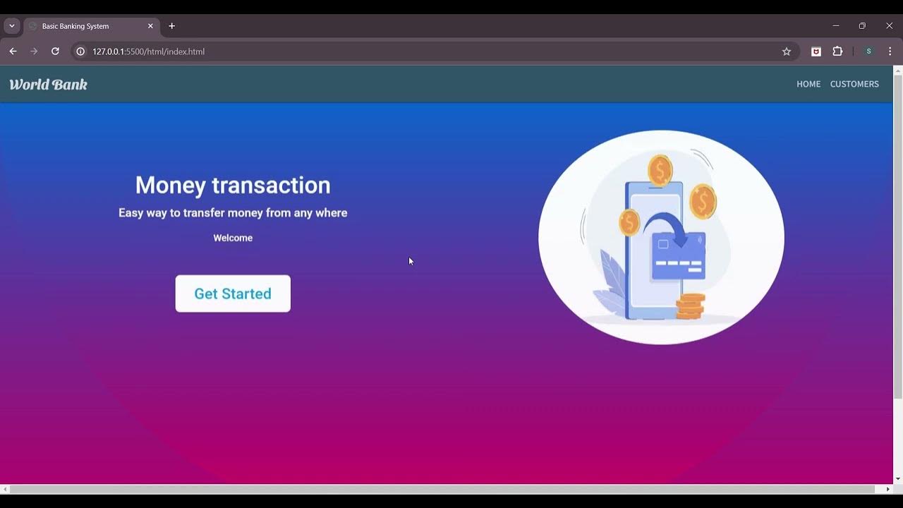 BASIC BANKING SYSTEM - YouTube