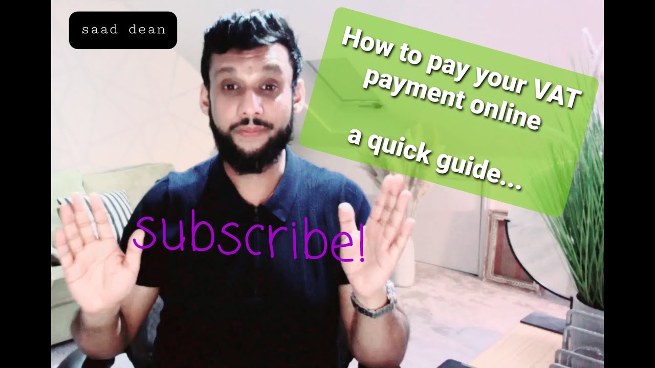 VAT, paying your VAT online, a quick guide - YouTube
