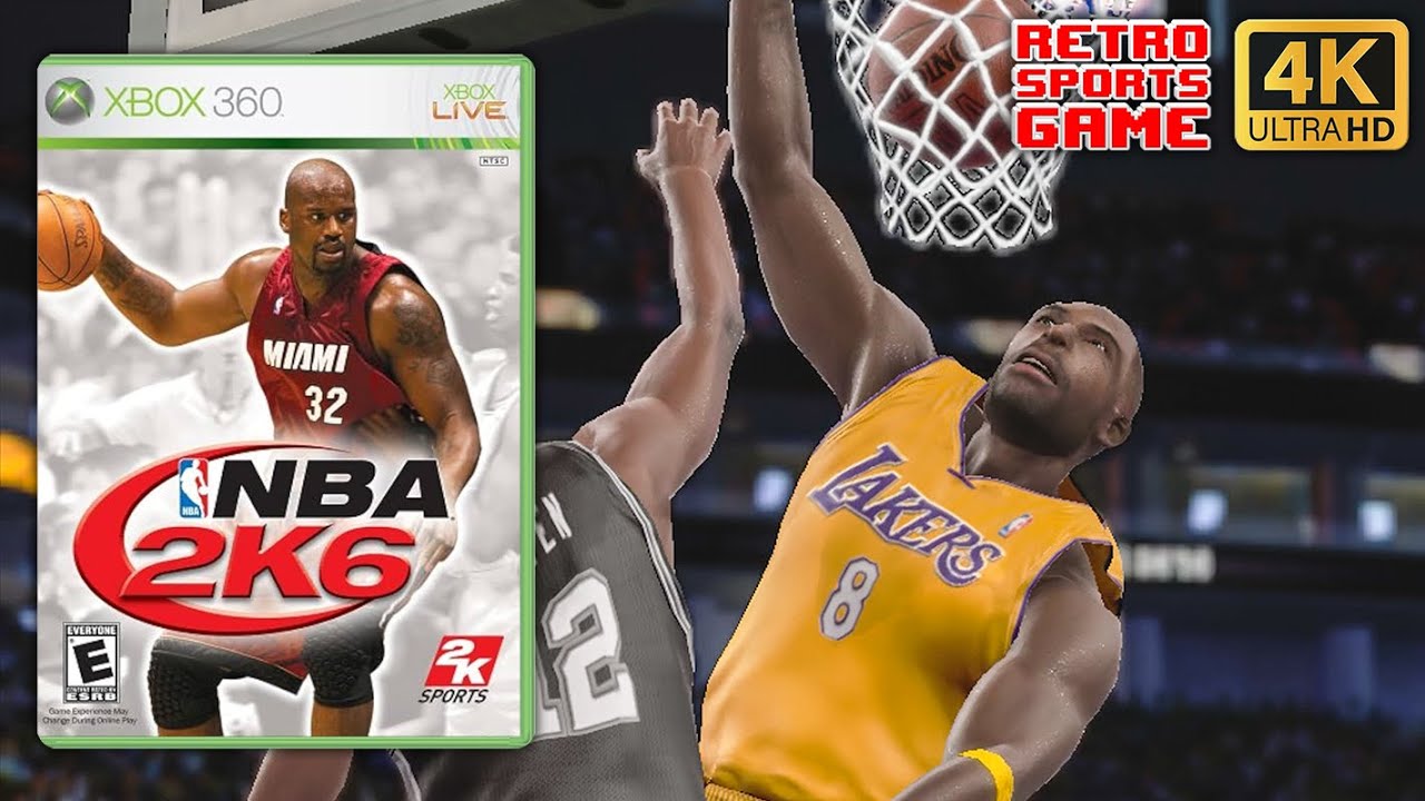 NBA 2K6 | GAMEPLAY | 4K - YouTube