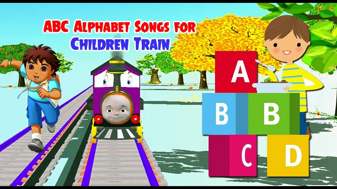 Alphabet Songs | ABC Songs On Train For Children | Latest Alphabet ...