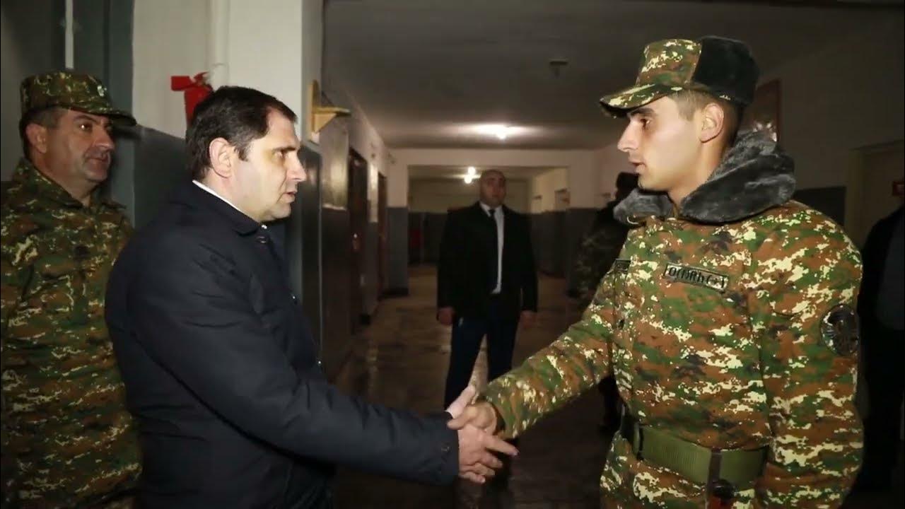 Սուրեն Պապիկյանն այցելել է ՊՆ N զորամաս Youtube