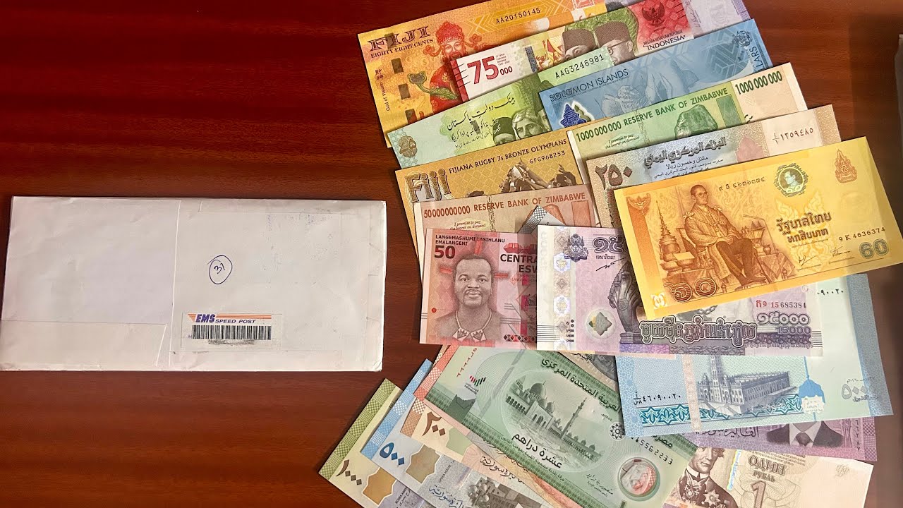 Unboxing Unique Banknotes: Crisp, Rare & Stunning!! - YouTube