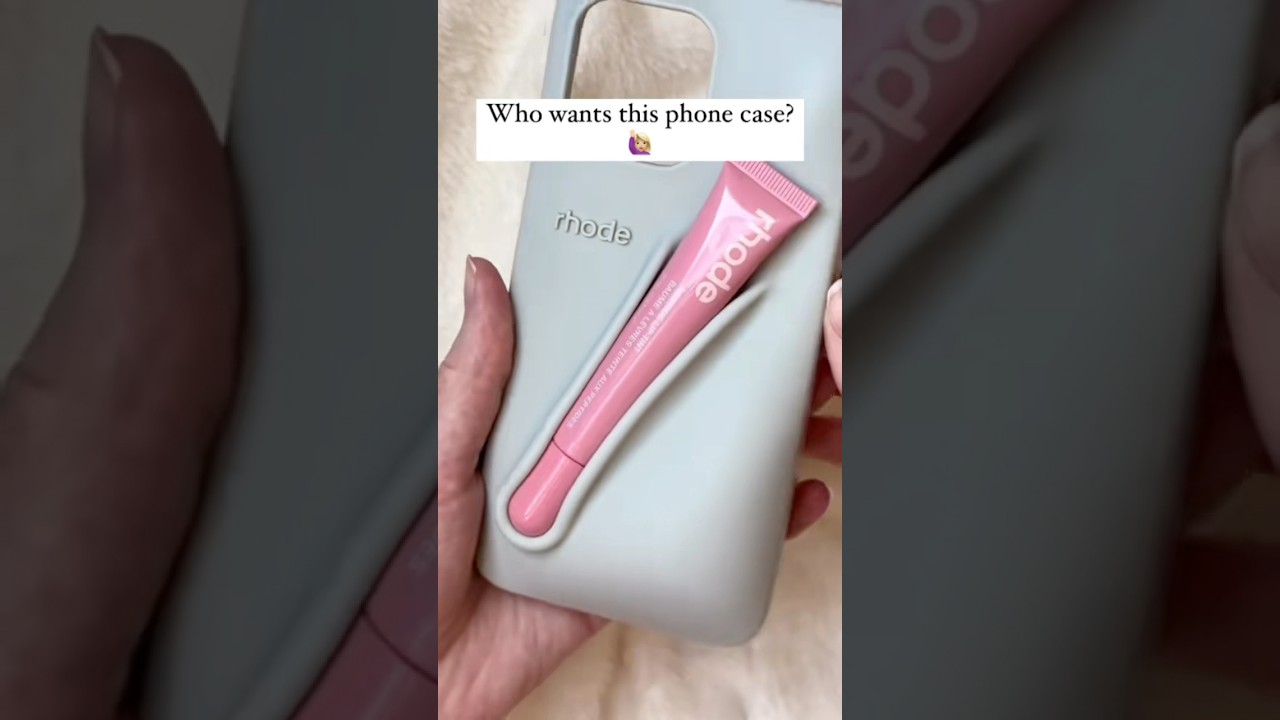 Hailey Bieber Rhode Lip Phone Case with Box🌸(Link in bio)#haileybieber# ...