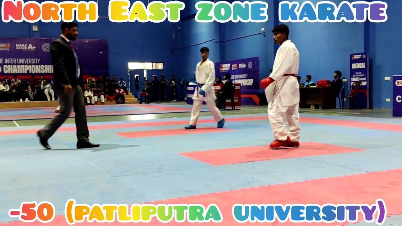 North East zone karate 🥋/-50 patliputra university (Chandan) #karate # ...