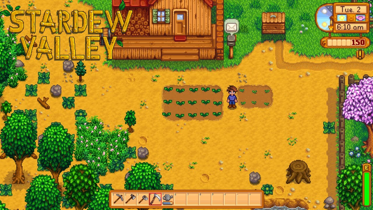 Stardew Valley Ep .1 | Welcome to the Farmland! - YouTube