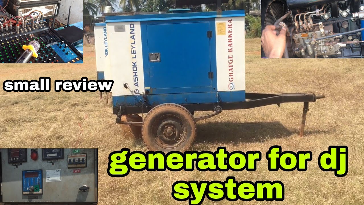 generator for dj system #dj #sounds #amplifier - YouTube